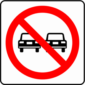 Señales restrictivas (SR) – Sentido Vial